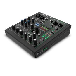 Mackie ProFX6v3+, analoger 6-Kanal Mixer mit Enhanced FX, USB Recording und Bluetooth