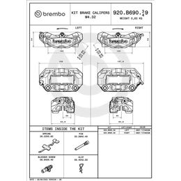 Brembo Bremssattel 920b69039