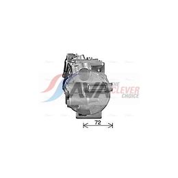 AVA QUALITY COOLING Kompressor, Klimaanlage msak746 f&uuml;r Mercedes