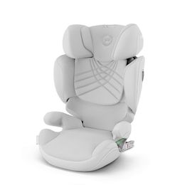 cybex Platinum Kinderautositz Solution T i-Fix Plus, Wei&szlig;, Textil, 50.50x80x39 cm, CE, abnehmbarer und waschbarer Bezug, h&ouml;henverstellbare Kopfst&uuml;tze, schnell leicht im Auto montierbar, Seitenaufprallschutz, Isofix-Befestigung, Baby on Tour, Kindersitze, Kindersitze I-Size 100-150cm