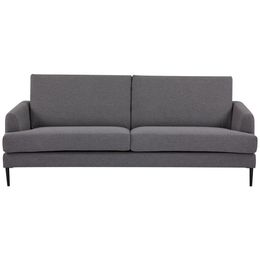 Mid.you 2-Sitzer-Sofa, Grau, Metall, 3-Sitzer, 183x77x87 cm, Wohnzimmer, Sofas & Couches, Sofas, 2-Sitzer Sofas