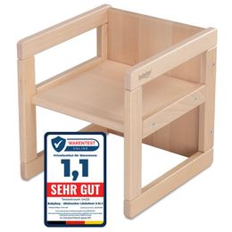 babybay Kinderstuhl, Natur, Holz, Buche, 32x32x32 cm, Kinder- & Jugendzimmer, Kinderm&ouml;bel, Kindersitzm&ouml;bel & -tische, Kinderst&uuml;hle
