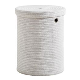 Landscape W&auml;schetonne, Wei&szlig;, Metall, Kunststoff, Textil, 53 cm, Ordnen & Aufbewahren, W&auml;schek&ouml;rbe & Tonnen
