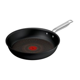 Bratpfanne Tefal "Experience Unbreakable", schwarz, B:29,8cm H:7,9cm L:47,9cm &Oslash;:28cm, Pfannen, Bratpfanne, FusionCore Antihaftversiegelung, Induktion, Temperaturanzeiger