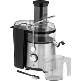 WMF Entsafter "Kult X, elektrische Obst Gem&uuml;se Saftpresse aus Edelstahl, 500W", silber (cromargan), B:31cm H:41cm T:21cm, Entsafter, Slow Juicer f&uuml;r gro&szlig;e Fruchtst&uuml;cke, 2 Geschwindigkeitsstufen