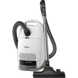 Miele Bodenstaubsauger "Guard M1 S8380 mit ComfortFit & AirClean Filter, Nachfolger S8360", wei&szlig; (brillantwei&szlig;), B:49,6cm H:22,7cm T:28,4cm, Bodenstaubsauger, Starke Saugleistung, integriertes Zubeh&ouml;r, h&ouml;henverstellbar, Topseller