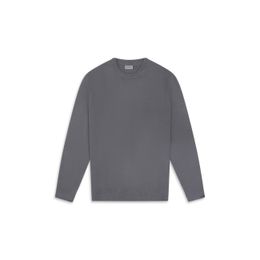 Rundhalspullover 883POLICE "883 Police PERTH", Herren, Gr. L, charcoal, 52% Viskose, 28% Polyester, 20% Nylon, unifarben, normal, Rundhals, Pullover Rundhalspullover