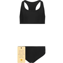 Balconette-Bikini ZIGZAG "Misty", Damen, Gr. 104, schwarz, 80% Polyamid, 20% Elasthan, unifarben, Bikini-Sets Balconette-Bikini, aus sonnensch&uuml;tzendem Material