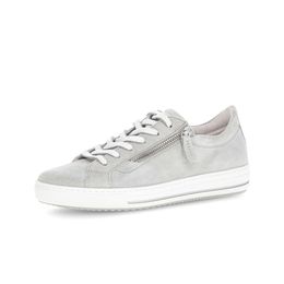 Sneaker Gabor "Sneaker low", Damen, Gr. 37,5, grau, Schuhe Sneaker