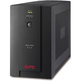 APC BX950U-GR Back-UPS BX 950VA, 230 V, AVR, 4-fach Schuko-Ausg&auml;nge