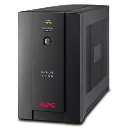 APC BX1400U-GR Back-UPS BX 1400VA, 230 V, AVR, 4-fach Schuko-Ausg&auml;nge