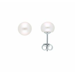 Adelia&acute;s Paar Ohrstecker ADELIA&acute;S "Perlen Ohrstecker Ohrringe 925 Silber", silber, Ohrringe, Damen, Damen, Silber 925 (Sterlingsilber), Silberohrringe Perle