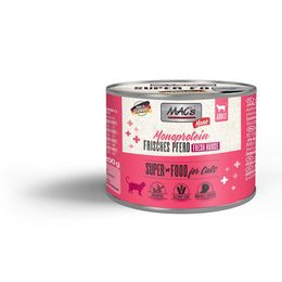 MAC's Cat Mono Frisches Pferd Katzen-Nassfutter getreidefrei 6x200g