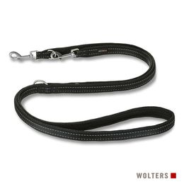 Wolters Light Mesh F&uuml;hrleine schwarz Gr.S 200 cm x 15 mm
