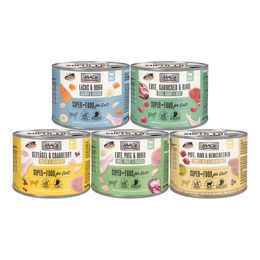MAC's Cat Fleischmen&uuml; Katzen-Nassfutter Mixpaket 2 60x200g