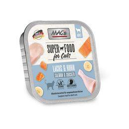 MAC's Cat Lachs und H&uuml;hnchen Katzen-Nassfutter getreidefrei 16x100g