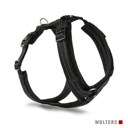 Wolters Light Mesh Geschirr schwarz Gr.M 46-74 cm x 50-74 cm