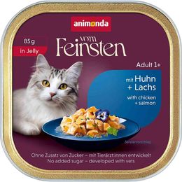 animonda vom Feinsten in Jelly Adult mit Huhn + Lachs 32x85 g