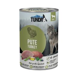 Tundra Pute Hunde-Nassfutter ohne Getreidezusatz 6x400g