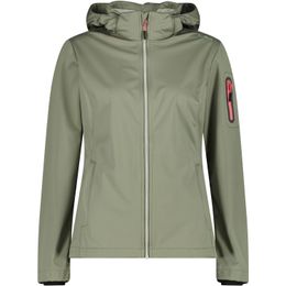 CMP Softshelljacke Damen - Gr&ouml;&szlig;e 40 - gr&uuml;n