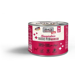 MAC's Dog Mono Pferd Hunde-Nassfutter getreidefrei 6x200g