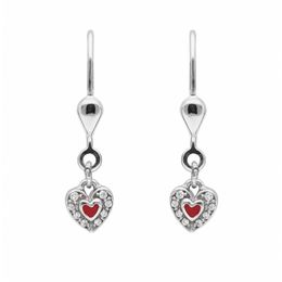 Adelia&acute;s Paar Ohrh&auml;nger ADELIA&acute;S "Ohrh&auml;nger Ohrringe 925 Silber mit Zirkonia", silber, Ohrringe, Damen, Damen, Silber 925 (Sterlingsilber), Silberohrringe