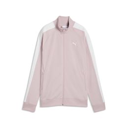 Puma Damen Trainingsjacke "T7 FOUNDATION POLY TRACK JACKET"misty pink, Gr. S, unifarben, Trikot, Obermaterial: 100% Polyester, Jacken, mit