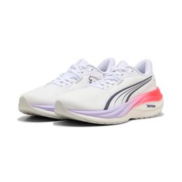 Puma Damen Laufschuh "ELECTRIFY NITRO 5 WNS", Gr. 39Puma wei&szlig;, ultra rot, light lavender, Textil, Schuhe