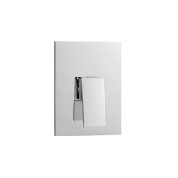 Herzbach NeoCastell Fertigmontageset 12.210550.1.01 Unterputz-Brausearmatur, 180x130mm, chrom