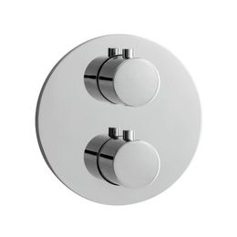 Herzbach Design new Fertigmontageset 11.503055.1.01 Unterputz-Brause-Thermostat round, chrom