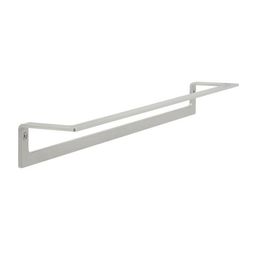 Herzbach Design iX Handtuchhalter 17.818000.1.09 Edelstahl geb&uuml;rstet, Wandmontage, 450 mm