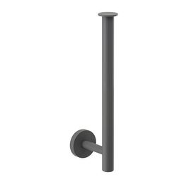 Herzbach Deep Grey Reservepapierrollenhalter 23.815050.1.06 f&uuml;r 2 Rollen, Wandbefestigung, Befestigung verdeckt, grau matt