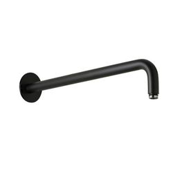 Herzbach Deep Black Wandarm 23.960420.1.12 420 mm, f&uuml;r Regenbrause, schwarz matt