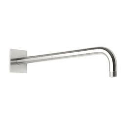 Herzbach Living Spa iX Brausearm 17960450209 Edelstahl, 450mm, Wandanschluss, square