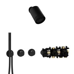 Herzbach MODUL7 Thermostat-Set T-SP3 70.702721.1.12 SPOT Multi Schwarz matt