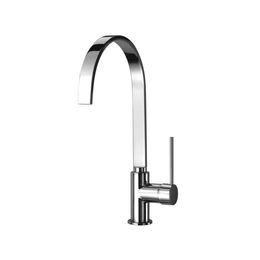Herzbach Design New K&uuml;chenarmatur 10.135240.1.01 chrom, Ausladung 22,9 cm, seitliche Bet&auml;tigung