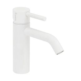 Herzbach Deep White Waschtischarmatur 23.203200.1.07 M-Size, ohne Ablaufgarnitur, 130 mm, wei&szlig; matt