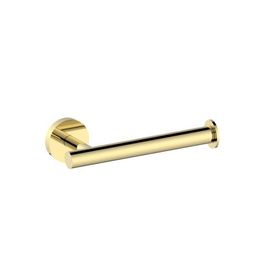 Herzbach Living Papierrollenhalter 30.814000.1.03 Wandmontage, runde Rosette, PVD gold