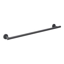 Herzbach Deep Grey Badetuchhalter 23.816000.1.06 L&auml;nge 600 mm, Wandmontage, Befestigung verdeckt, grau matt