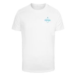 T-Shirt MisterTee "MisterTee Galo Porcelana Tee", Jungen, Gr. XL, wei&szlig;, 100% Baumwolle, bedruckt, normal, Rundhals, Shirts T-Shirt