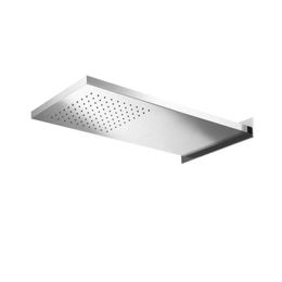 Herzbach Living Spa iX Regenbrause 11.661400.2.09 Edelstahl geb&uuml;rstet, 592x270mm, Regen