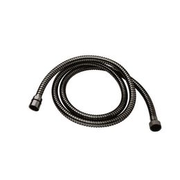Herzbach LIVING SPA Metallflex-Brauseschlauch 125 cm 21.926300.1.40 Black Steel, 1250 mm, Metall-Agraff