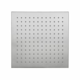 Herzbach Living Spa Regenbrause 36.600250.2.14 250 x 250 mm, Clean-Effekt, Edelstahlfinish