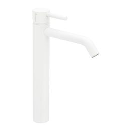 Herzbach Deep White Waschtischarmatur 23.203200.3.07 L-Size, mit erh&ouml;htem Schaft, ohne Ablaufgarnitur, wei&szlig; matt