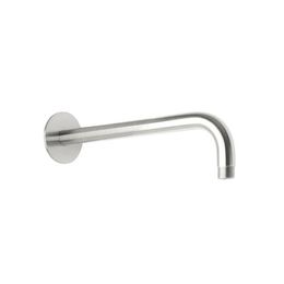 Herzbach Living Spa seven round Wandarm 17.960350.1.09 350 mm, f&uuml;r Regenbrause, 1/2", Edelstahl geb&uuml;rstet