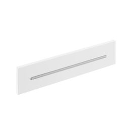 Herzbach Deep White Schwall-Wandauslauf 23.696000.1.07 346x80mm, f&uuml;r Unterputz-Montage, wei&szlig; matt