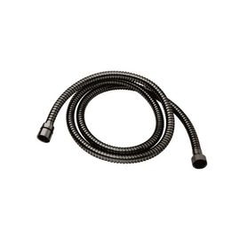 Herzbach LIVING SPA Metallflex-Brauseschlauch 150 cm 21.936300.1.40 Black Steel, 1500 mm, Metall-Agraff