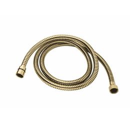 Herzbach LIVING SPA Metallflex-Brauseschlauch 125 cm 21.926300.1.41 Brass Steel, 1250 mm, Metall-Agraff