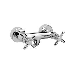 Herzbach Stilo Brause-Zweigriffarmatur 14.951000.1.01 Aufputz, chrom