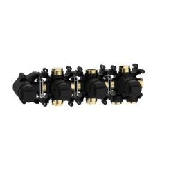 Herzbach MODUL7 Einbauk&ouml;rper 70.720003.1.09 PUSH-Thermostat 2 Verbraucher